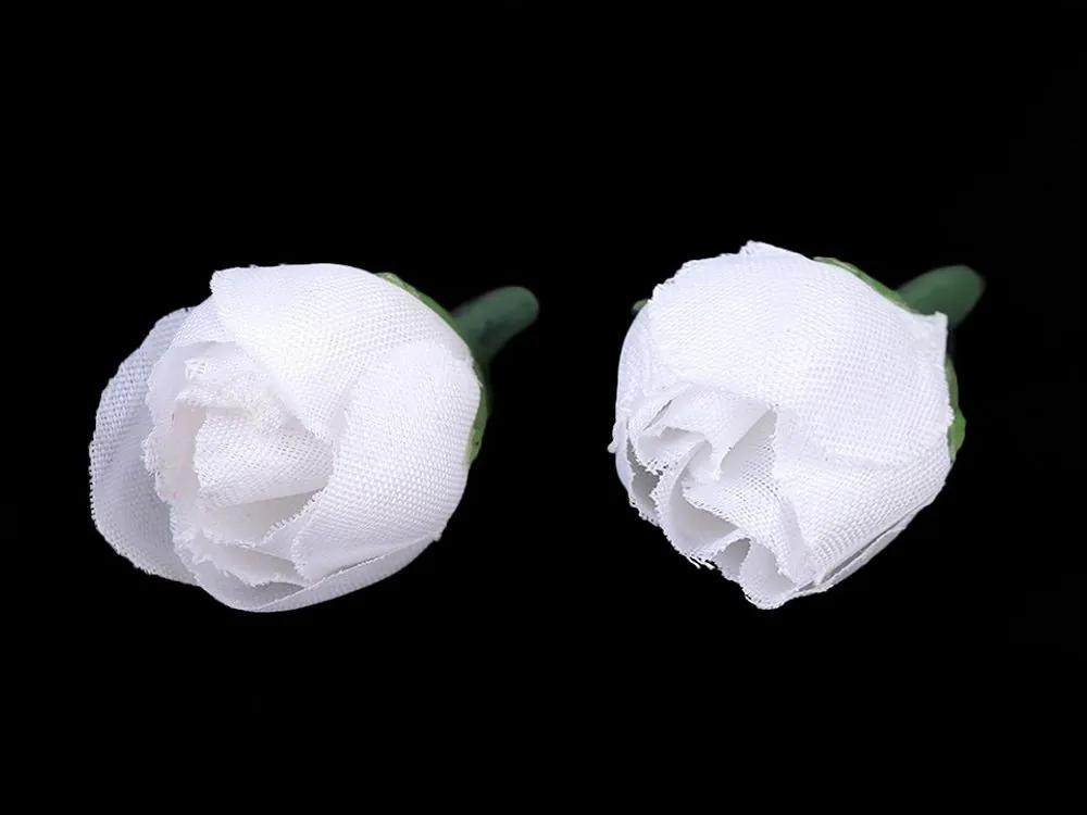 Umělý květ růže Ø20 mm balení 30 kusů - 3 růžová sv.