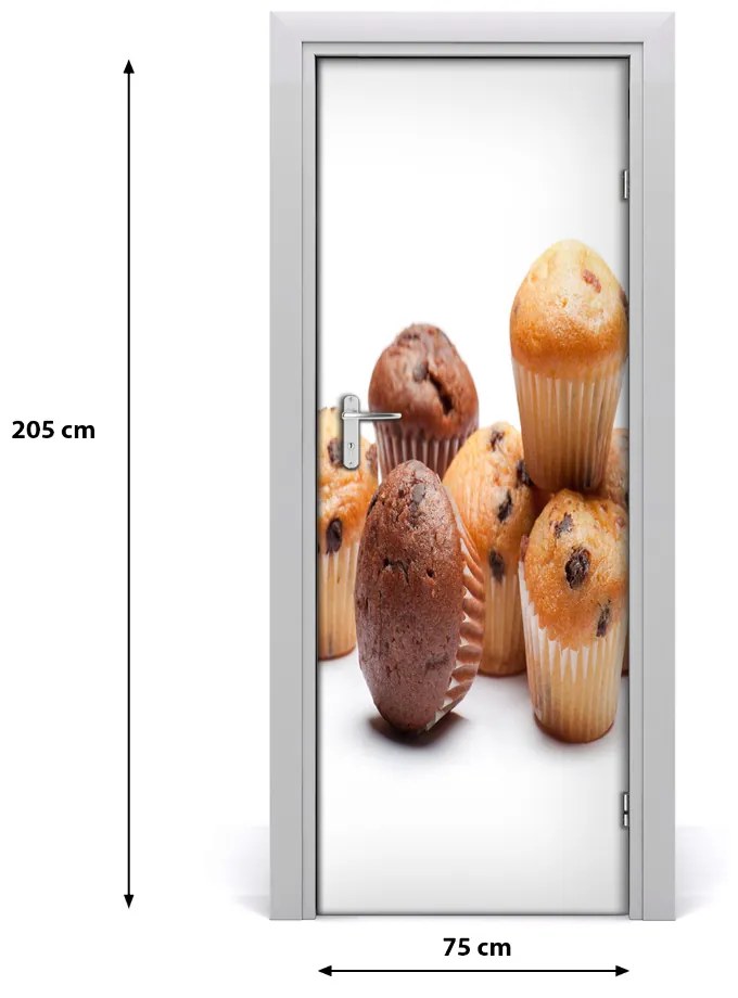 Fototapeta na dveře samolepící babka 75x205 cm