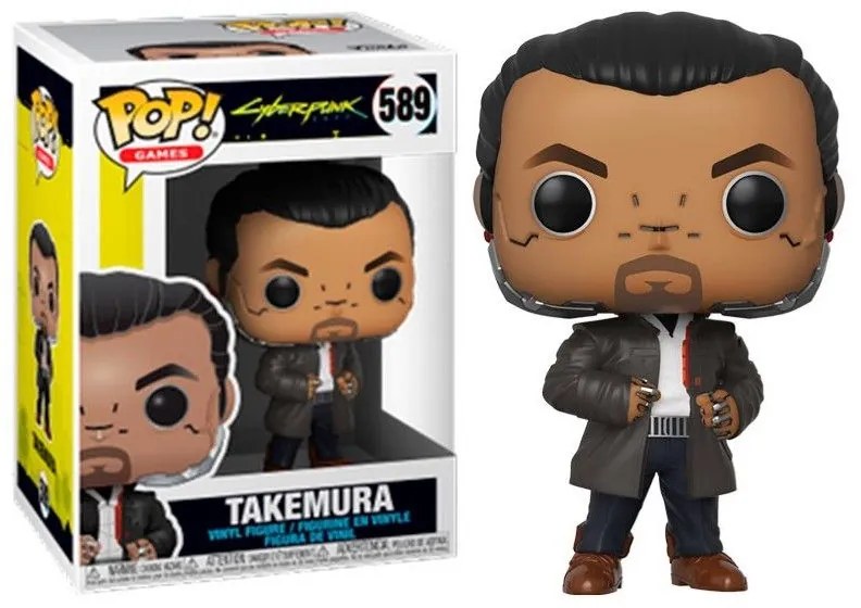 Funko pop! 589 cyberpunk 2077 - takemura