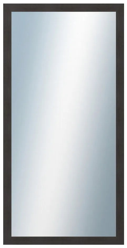DANTIK - Zarámované zrcadlo - rozměr s rámem cca 60x120 cm z lišty 4020 hnědá (2767)