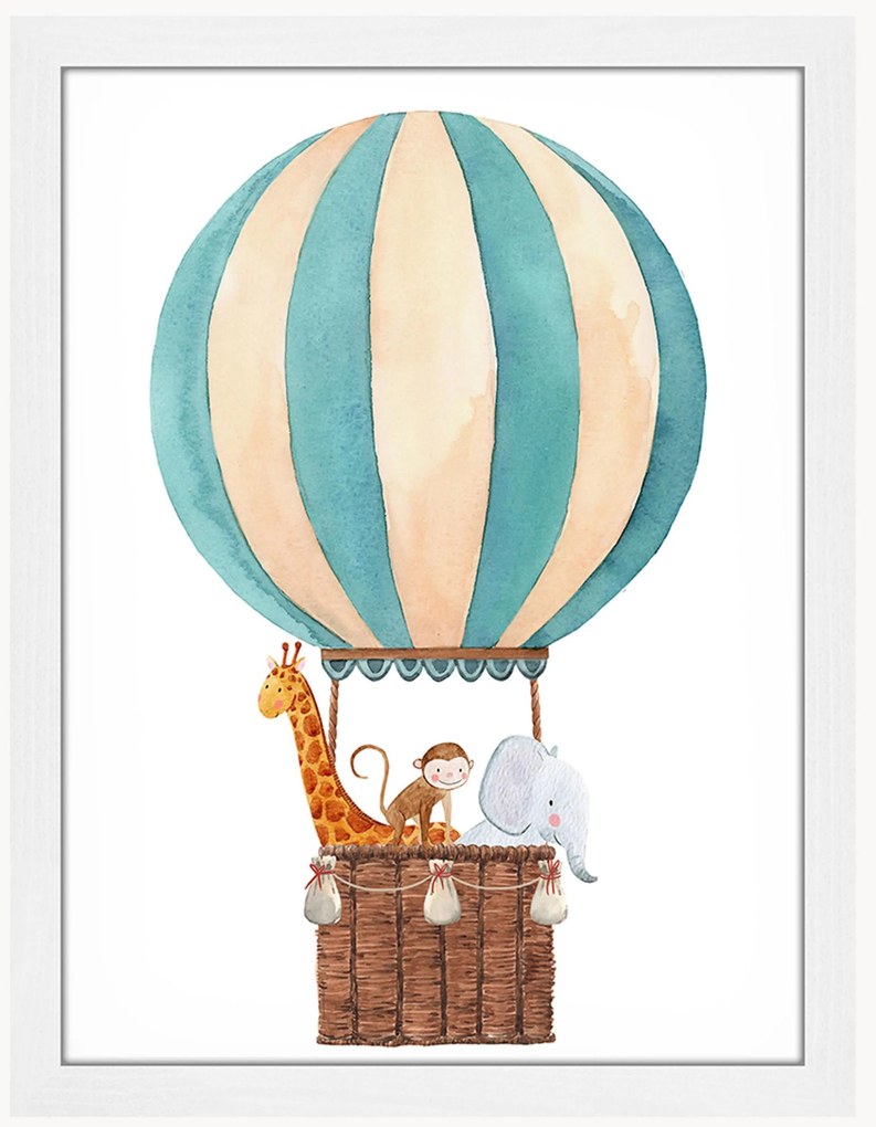 Zarámovaný digitální tisk Balloon