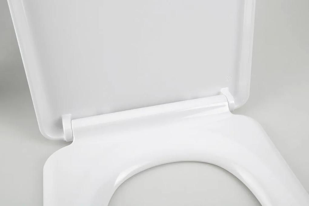 Sapho LENA WC sedátko Soft Close, antibakteriální, duroplast, bílá