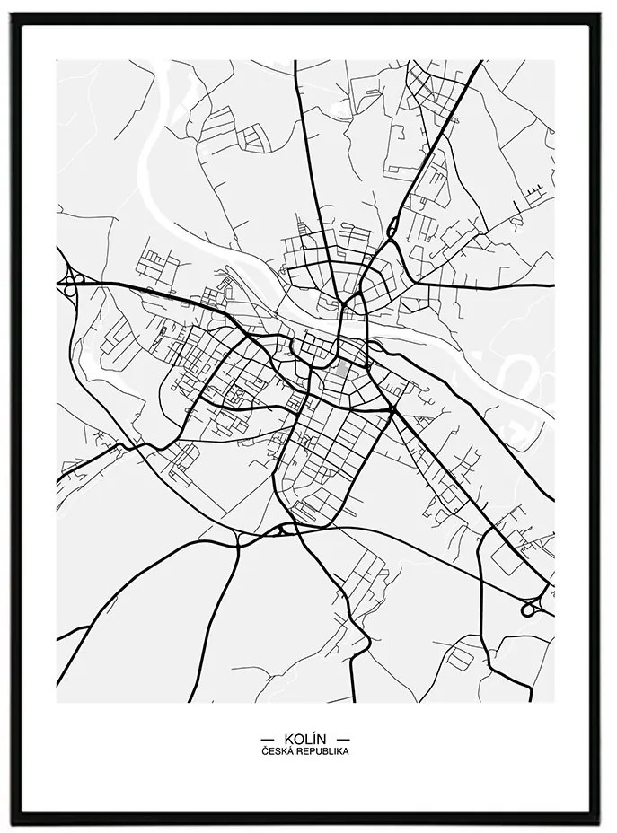 Kolín - 50x70 cm Obraz