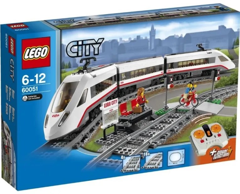 Lego City 60051 vysokorychlostní osobní vlak