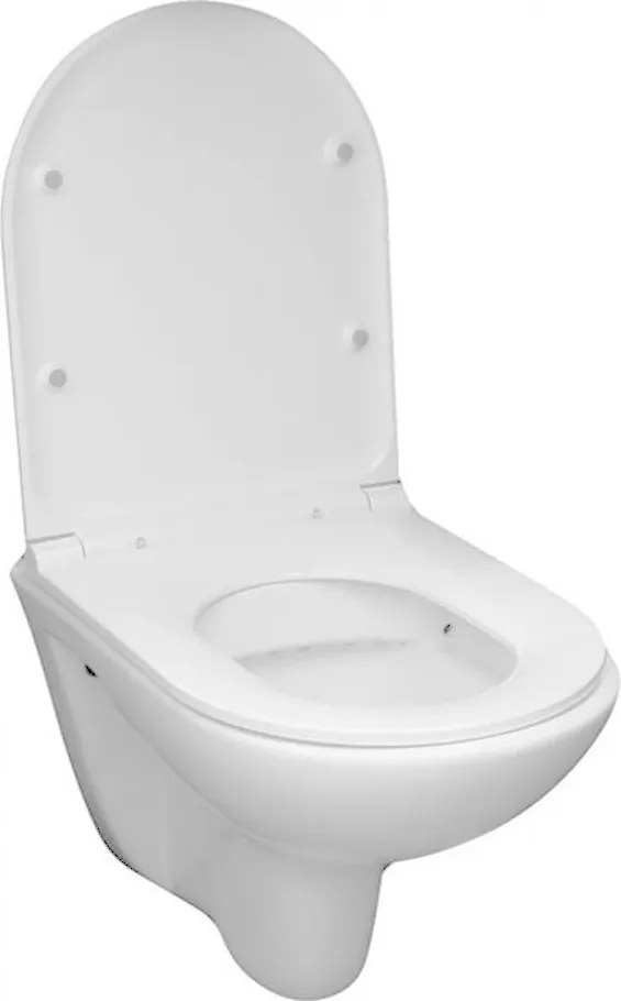 Mereo Mereo, WC závěsné, RIMLESS, 530x355x360, keramické, vč. sedátka CSS113S, VSD81S