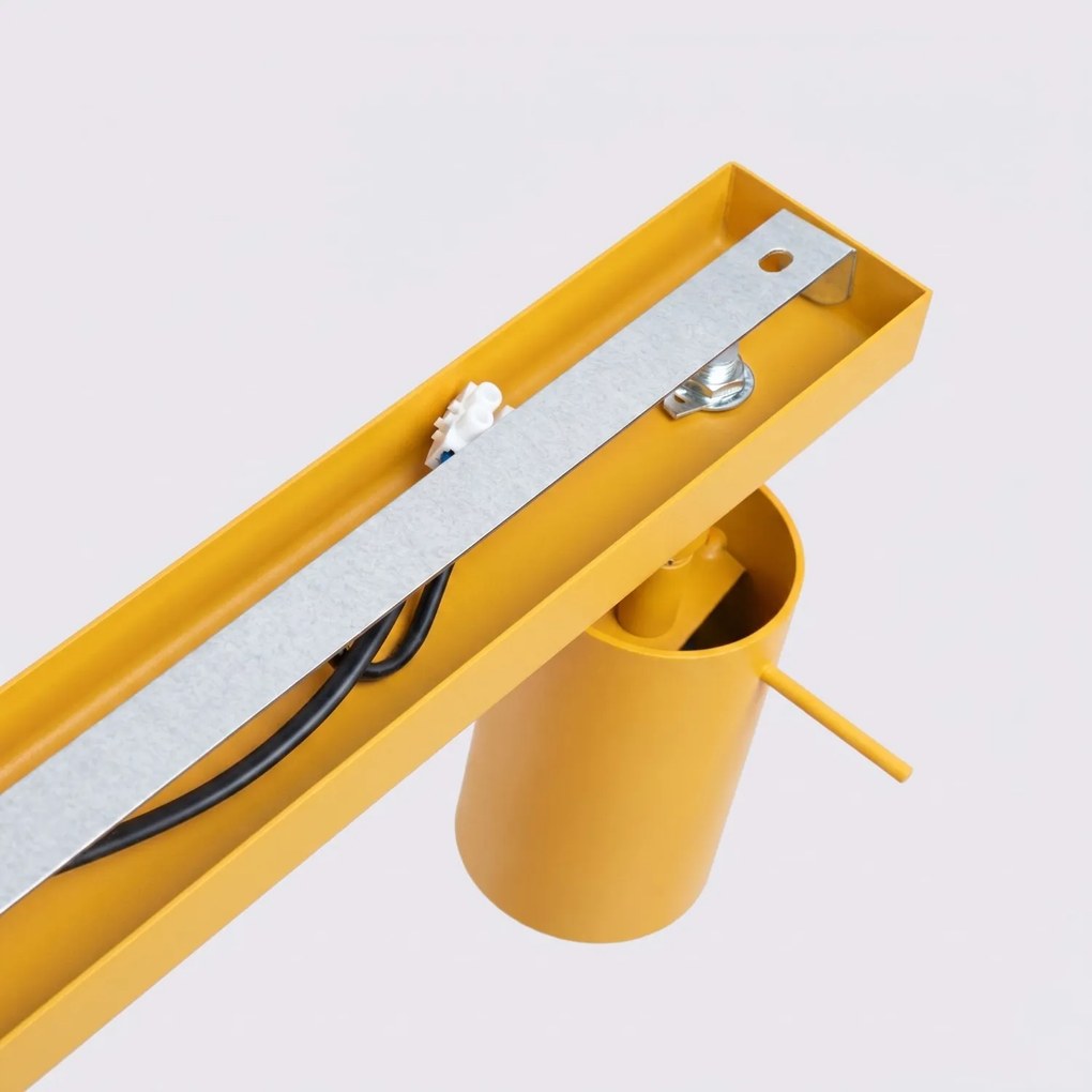 Sollux Lighting Stropní svítidlo RING 6L žluté