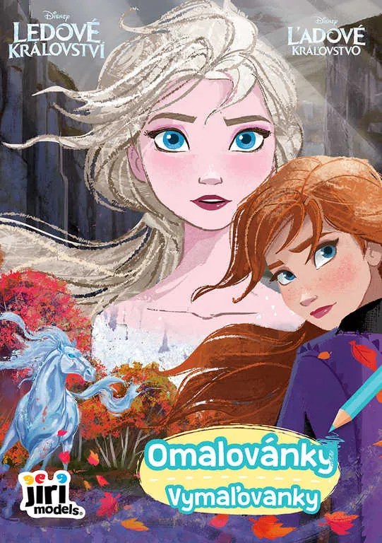 JIRI MODELS Omalovánky A5+ Ledové království 2 (Frozen) 8