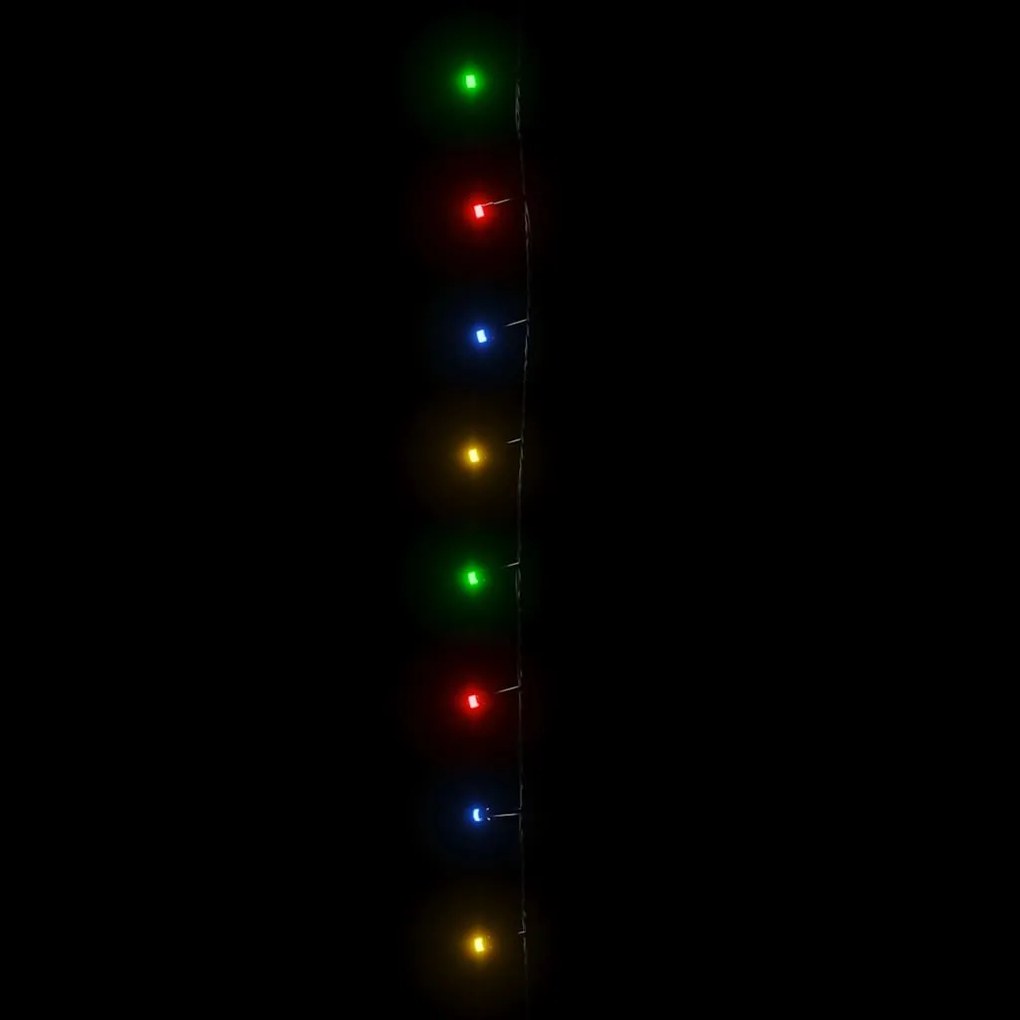 Světelný řetěz se 400 LED vícebarevný 40 m 8 světelných efektů 328827