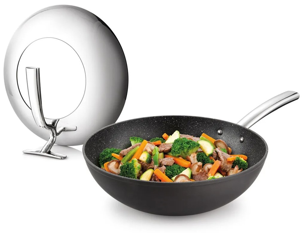 TESCOMA Wok PRESIDENT ø 30 cm, s poklicí