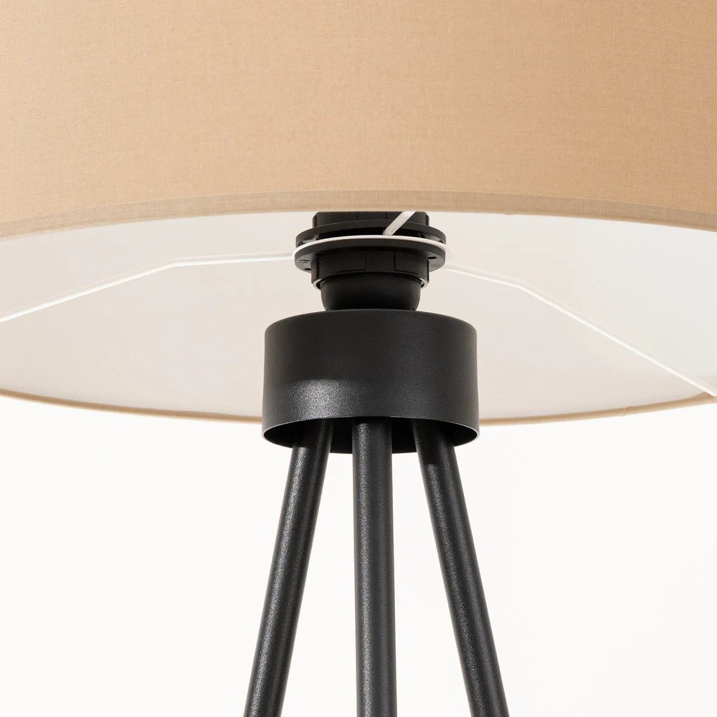 Sollux Lighting Stojací lampa NEVIA béžová