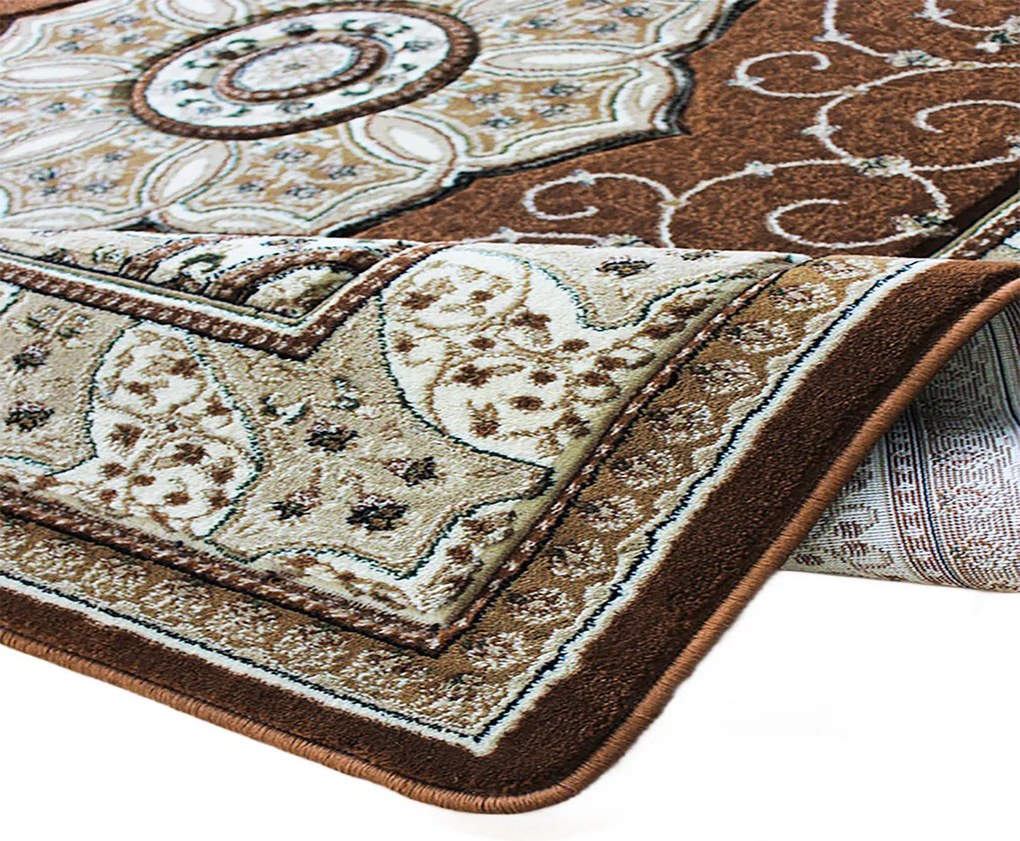 BE Koberec Adora 5792 VIZON - béžový obdélníkový Rozměr: 60x90 cm