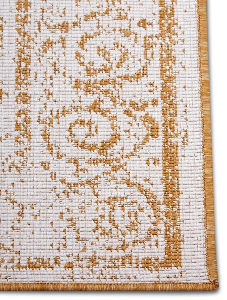 NORTHRUGS - Hanse Home koberce Kusový koberec Twin Supreme 105788 Cebu Ochre – na ven i na doma - 120x170 cm