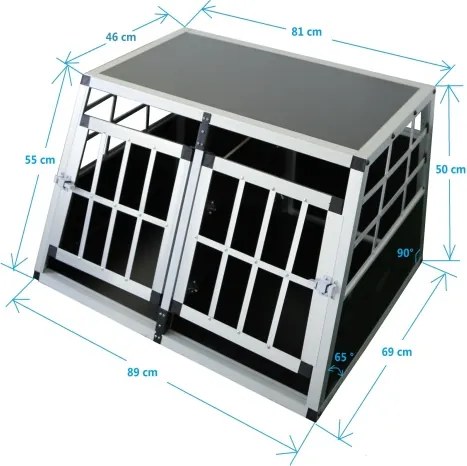 Cestovní přepravka pro psa L – 89 × 69 × 50 cm