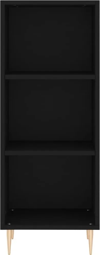 vidaXL Skříň highboard 34,5 x 34 x 180 cm kompozitní dřevo [3199354] Barva: kouřový dub