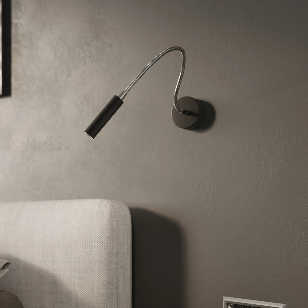 Sollux Lighting Nástěnné svítidlo AXIL Černá