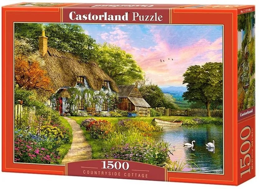 Castorland puzzle venkovská chaloupka 1500 dílků