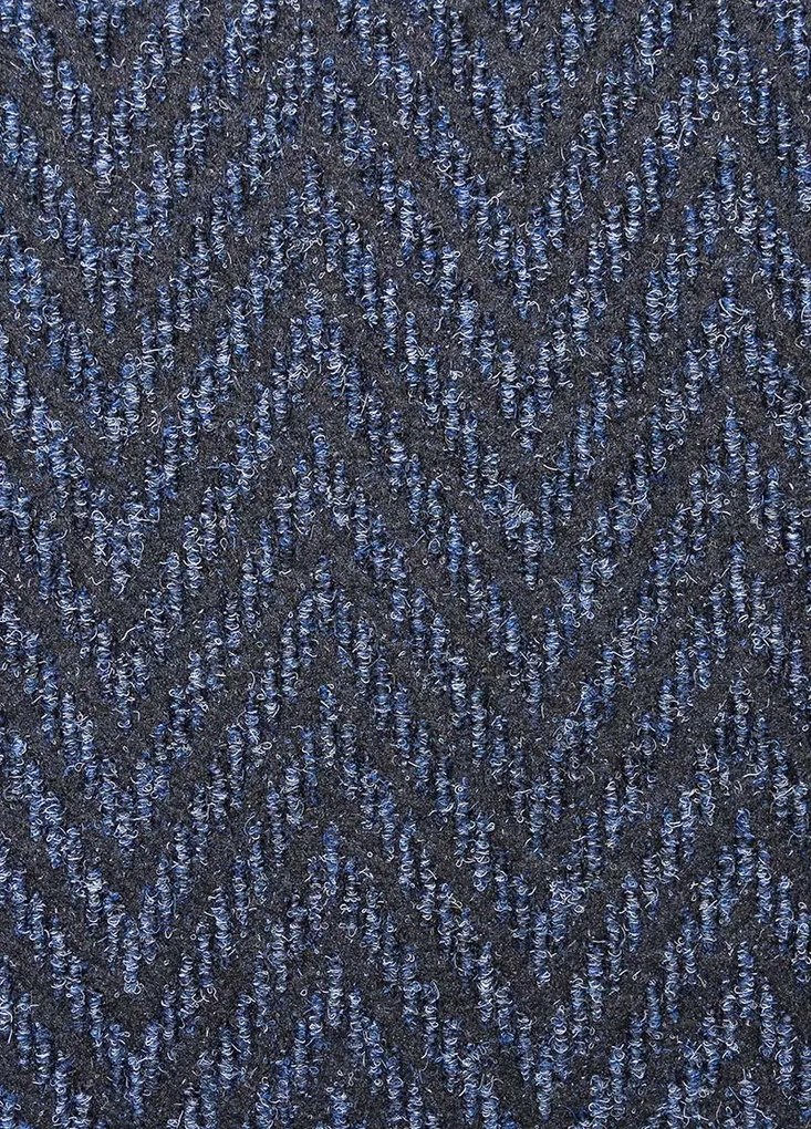 Koberce Breno Čistící zóna BOOMERANG 36, šíře role 100 cm, Modrá, Vícebarevné
