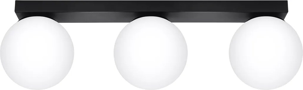 Sollux Lighting Stropní svítidlo YOLI 3 černé