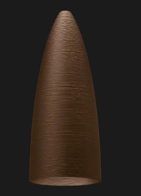 Doxis Pollux 450 Textured závěsné led designové svítidlo Barva: Černá/zlatá matná, Chromatičnost: 2700K Dali