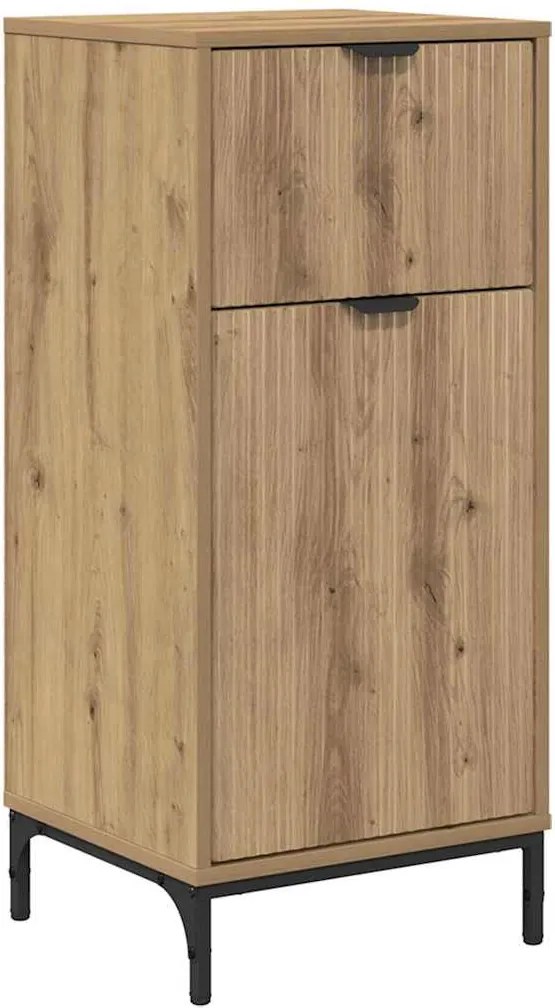 Sada koupelnového nábytku 4 ks Artisanový dub 3393122