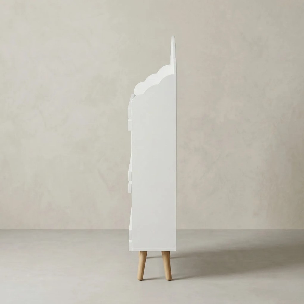 Dětský regál s motivem obláčku NUVU, 60 x 100 x 18 cm