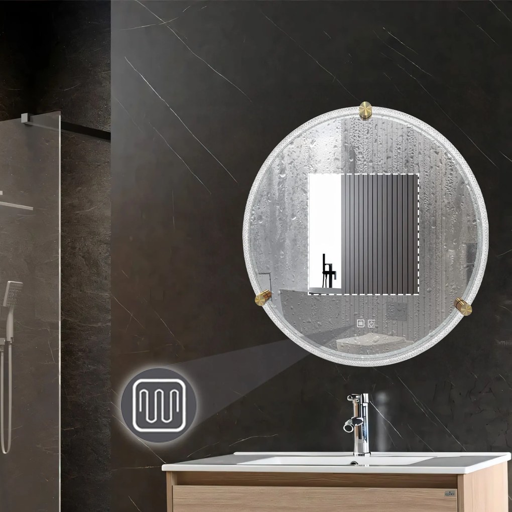 Tutumi Tutumi, kulaté LED zrcadlo 70cm BL805, HOM-06911