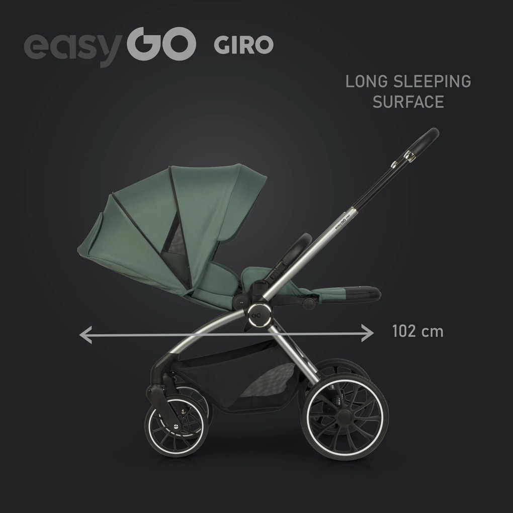 Kombinovaný kočárek EasyGo Giro 2v1 Sage Green