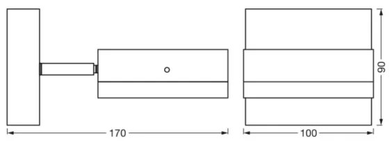 Ledvance - Venkovní nástěnné svítidlo ENDURA CLASSIC 1xGX53/12W/230V IP44