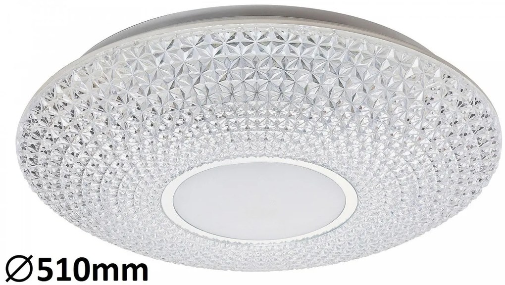 Rabalux 1519 LED stropní svítidlo Coralia 72W | 5728lm | 3000-6500K