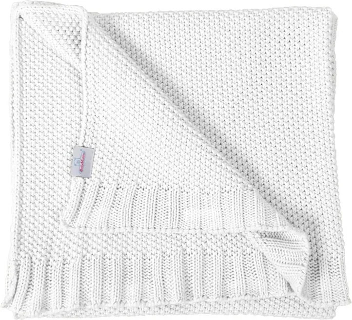 Babymatex Dětská deka Tully bílá, 80 x 100 cm