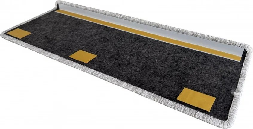Vopi Nášlapy na schody Nature NEW béžová obdélník, samolepící - 24x65 obdélník (rozměr včetně ohybu)