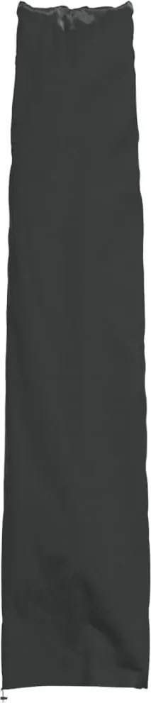 vidaXL Plachta na zahradní slunečník černá 170x28/32 cm 420D oxford [359684]