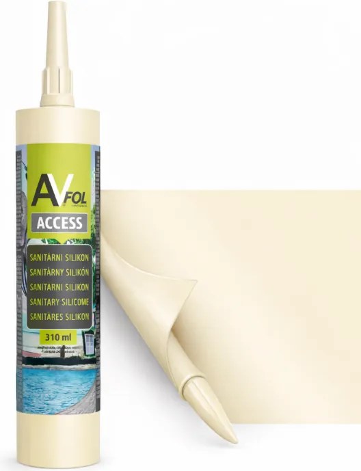 Vagnerpool AVfol Silikon - Pískový, tuba 310 ml