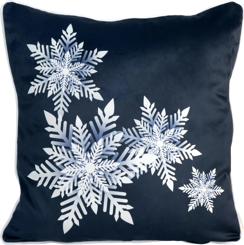 VÁNOČNÍ DEKORAČNÍ POVLAK NA POLŠTÁŘ CAROL02 60X60 CM VZOROVANÝ