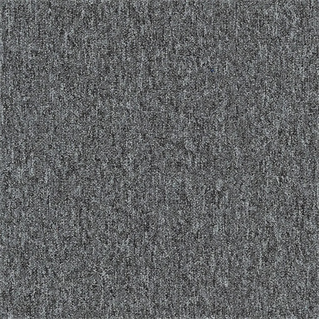 Tapibel Kobercový čtverec Coral 58342-50 sv. šedý - 50x50 cm