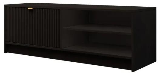 TV stolek/skříňka Razimo 1K, Barva dřeva: černá