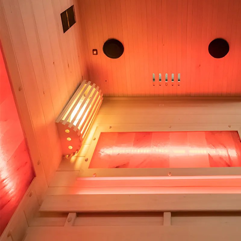 BPS-koupelny Finská sauna Relax HYD-6191 120x120, 2 osoby