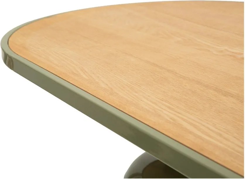 Zelený kovový konzolový stolek 45x150 cm Metal Console – Mauro Ferretti