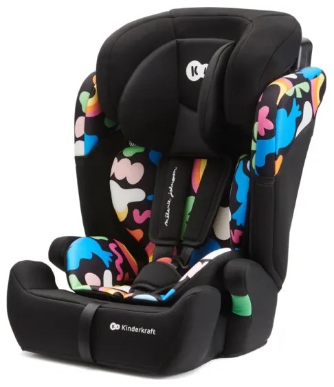 KINDERKRAFT - Autosedačka COMFORT UP i-Size (76-150 cm) pestrobarevná