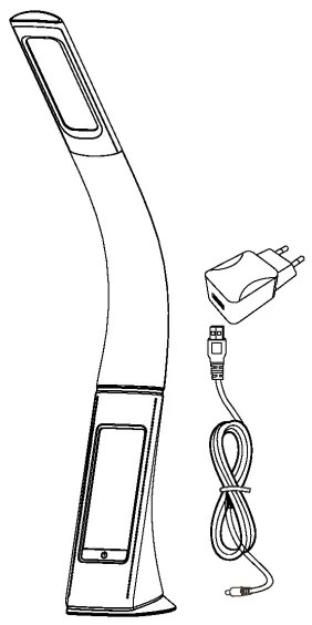 Eglo 97915 - Stmívatelná LED Stolní lampa COGNOLI LED/3,2W/230V