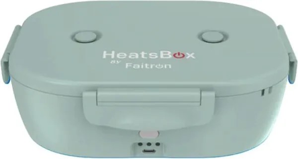Faitron HeatsBox GO Light chytrý ohřívací obědový box na baterii pro děti zelený HB-06-102B_GR Zelená