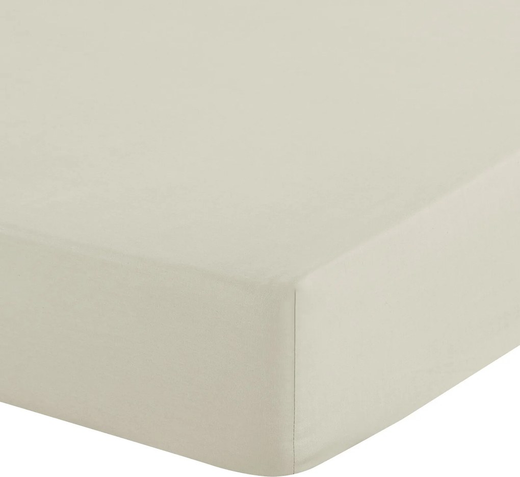 PROSTĚRADLO Z MIKROVLÁKNA SOFT 200X220 CM KRÉMOVÉ
