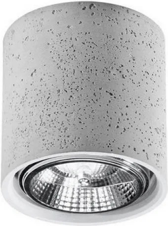 Stropní bodové svítidlo SOLLUX Cullo GU10 1x40W bez zdroje SL.0645 beton