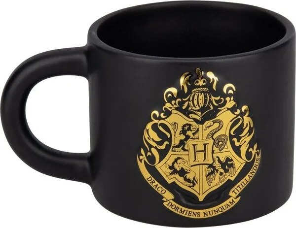 Hrnek Harry Potter - Hogwarts Crest Černá