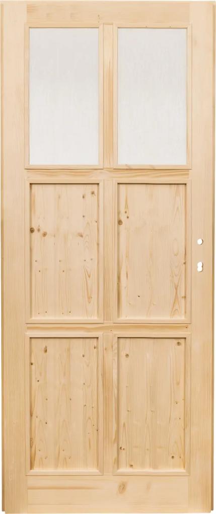 Hrdinka Interiérové dveře Jasmine C 90 cm Pravé