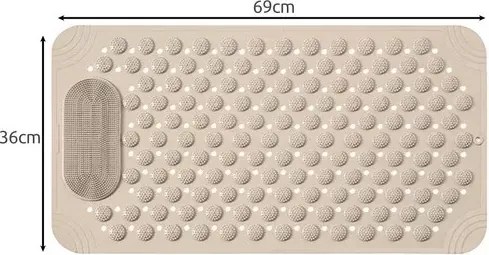 Koupelnová protiskluzová předložka před i do vany