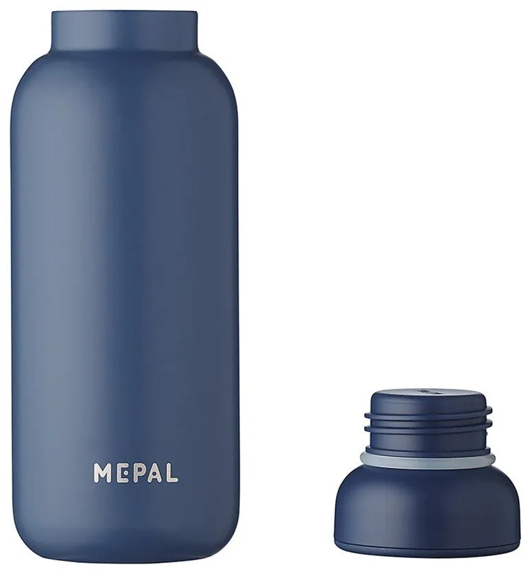 Tmavě modrá nerezová lahev 350 ml Nordic denim – Mepal