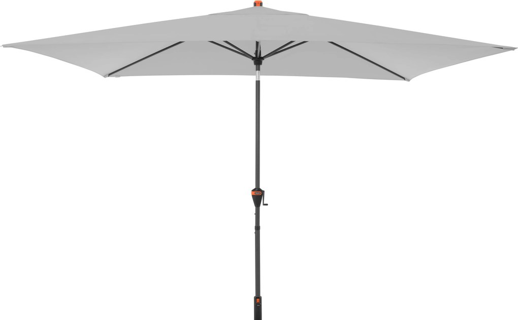 Doppler myZone zahradní slunečník 300 x 200 cm světle šedá