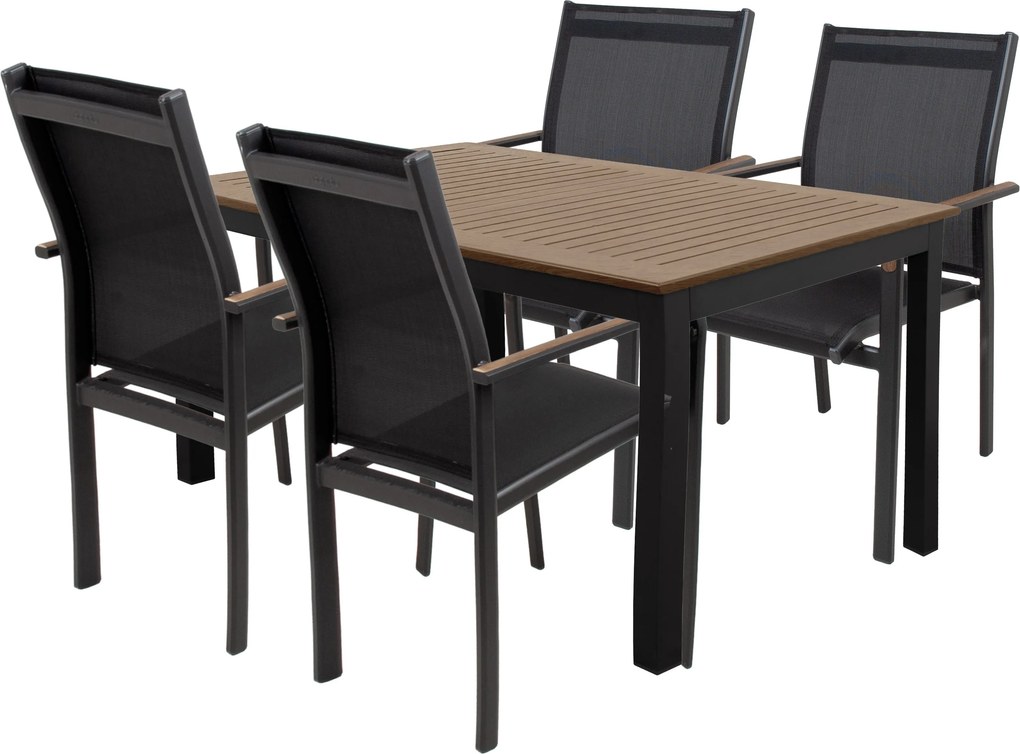 Doppler EXPERT WOOD Plus zahradní sedací souprava 4+1