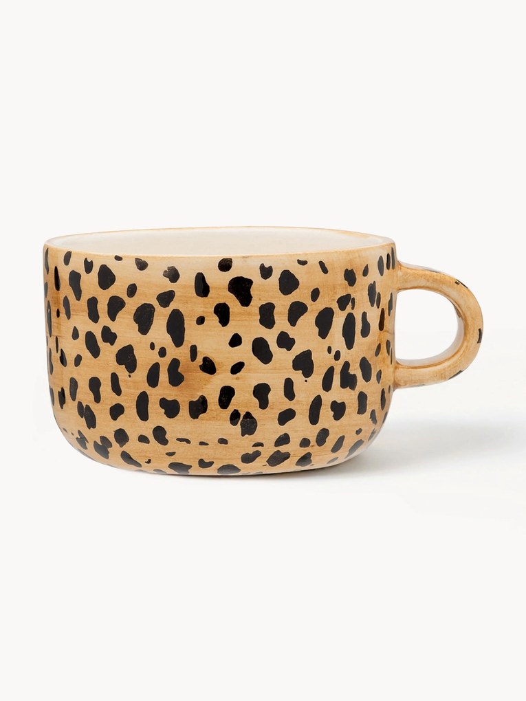 Ručně malovaný hrnek Leopard